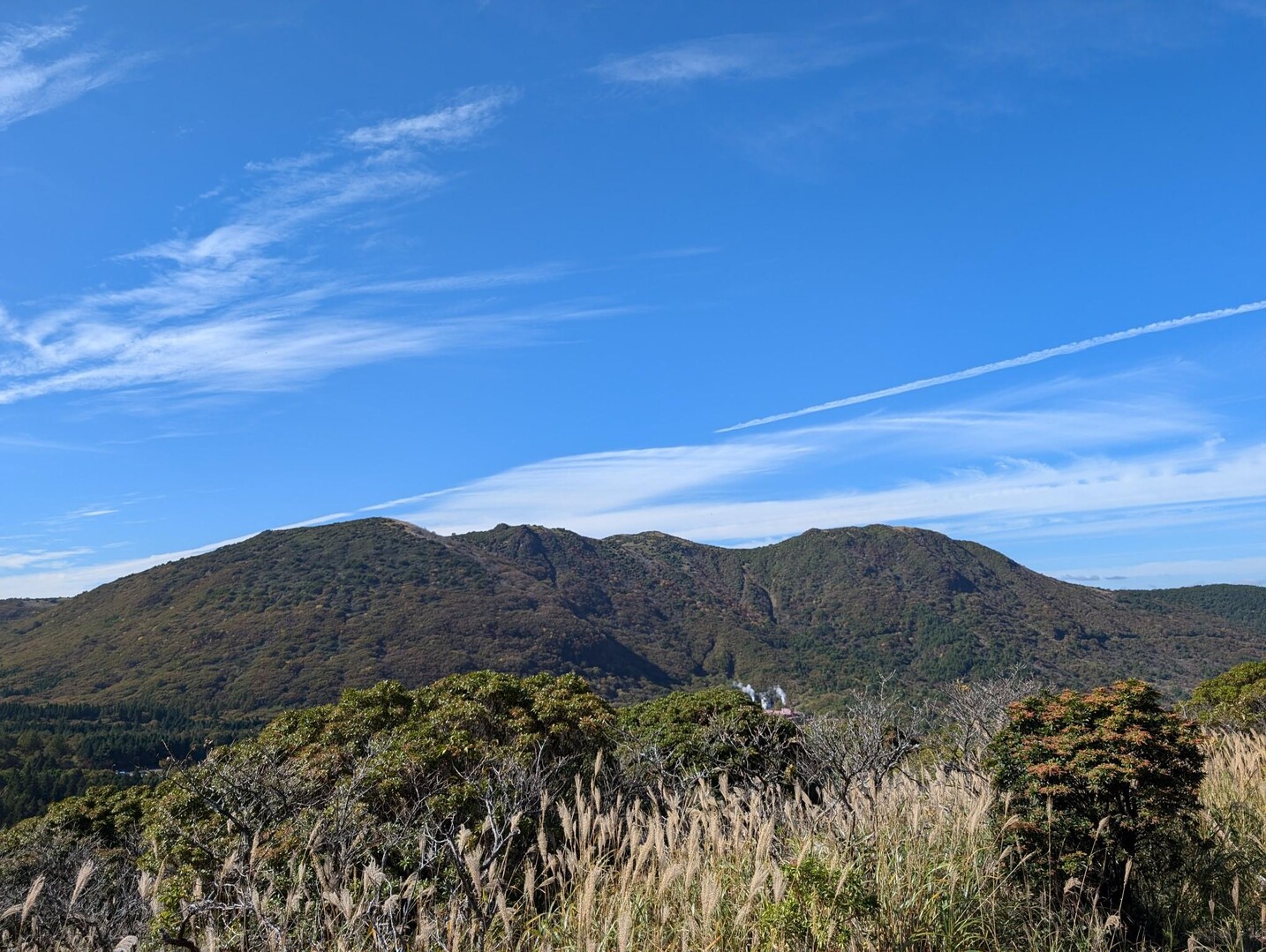 紅葉具合を見にくじゅうへ 最高の青空だっ... / みや51さんのモーメント | YAMAP / ヤマップ