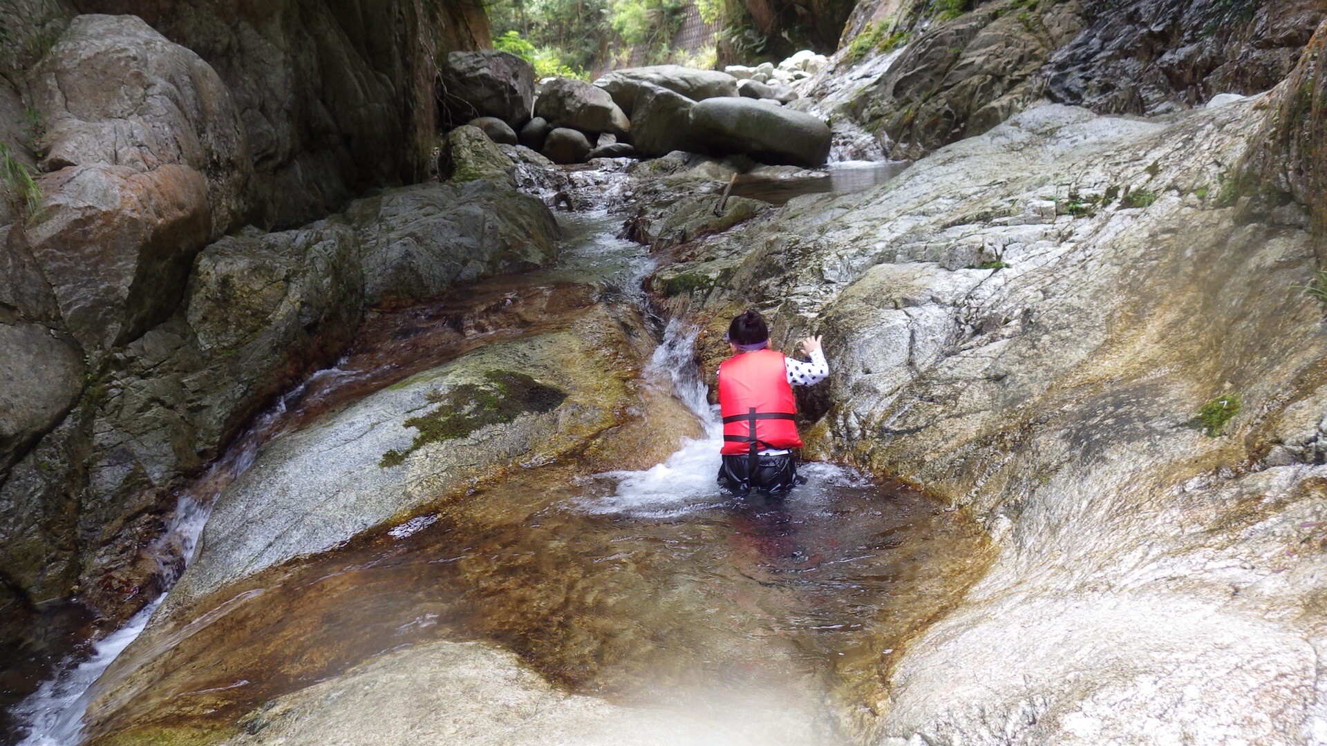 娘と鈍川渓谷3 / Ypaaさんの四国遍路その15の活動データ | YAMAP / ヤマップ