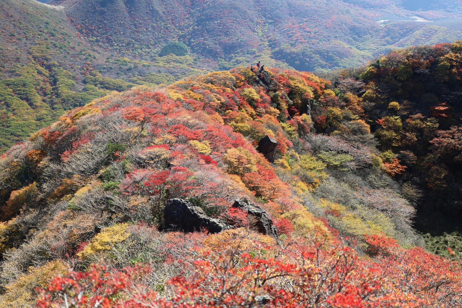 三俣山お鉢巡り / toshil-_-lさんの九重山（久住山）・大船山・星生山の活動データ | YAMAP / ヤマップ