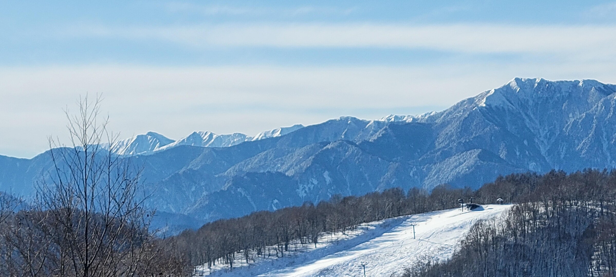 今年最後の青空にいつもの山々。 美しいな... / hirohiroさんのモーメント | YAMAP / ヤマップ
