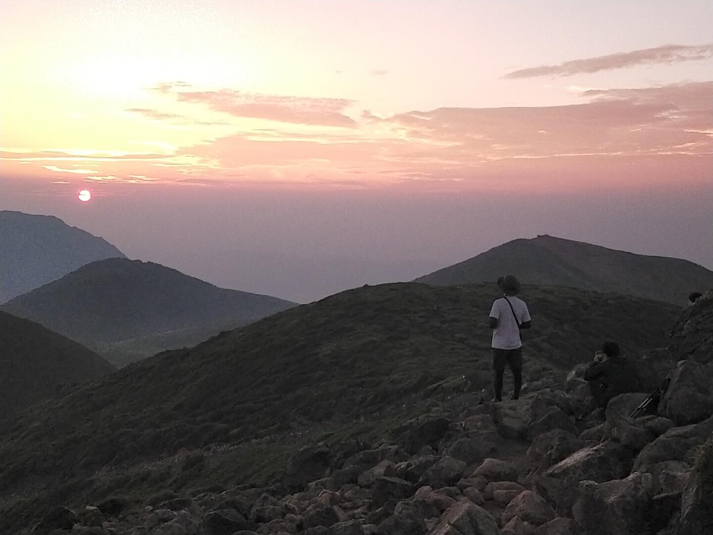 久住山で朝日をのぞむ♡ / ryo_kenさんの九重山（久住山）・大船山・星生山の活動データ | YAMAP / ヤマップ