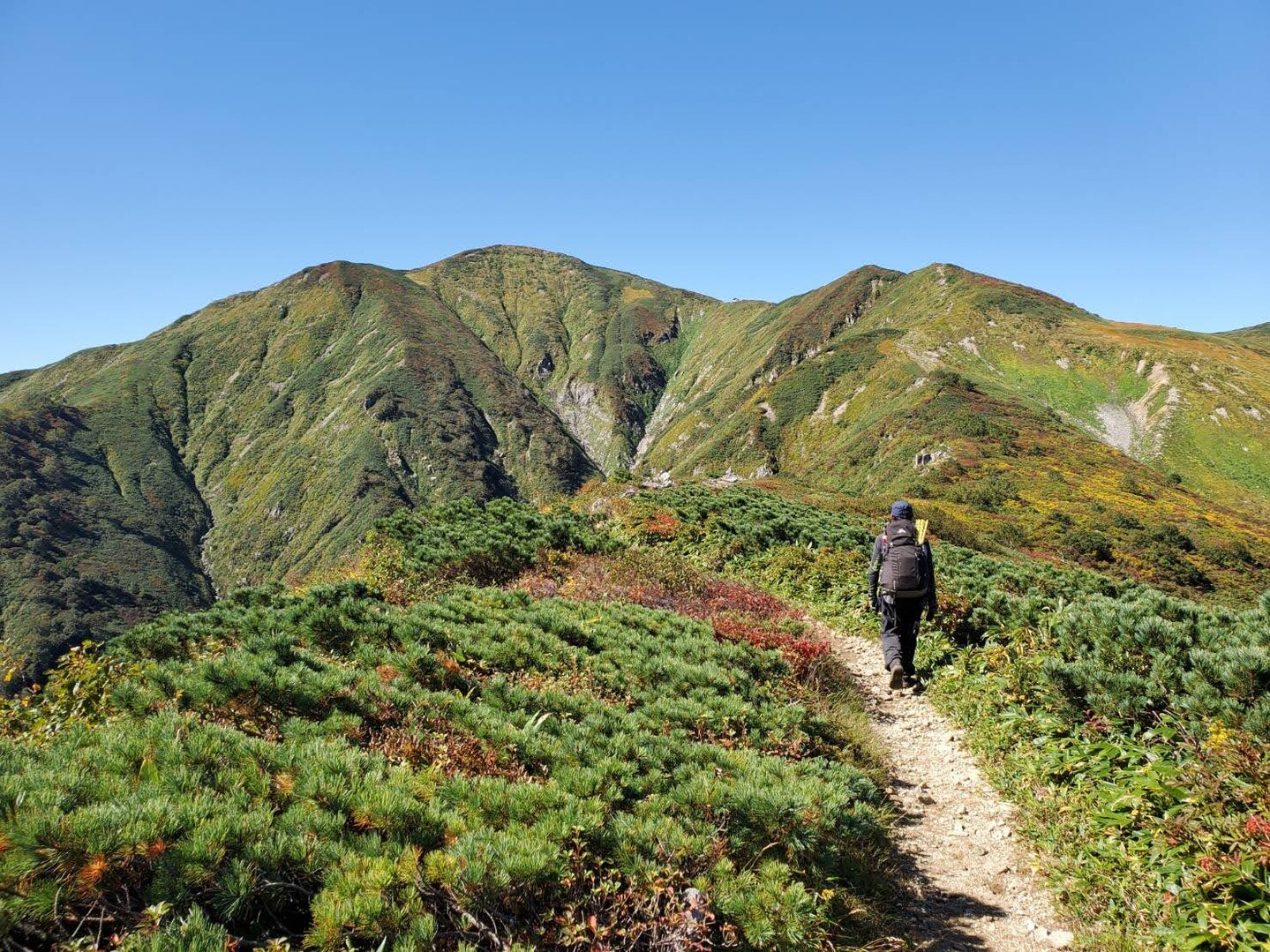 古寺案内センター前泊の大朝日岳日帰り ハラペーニョさんの大朝日岳・朝日連峰・祝瓶山の活動データ Yamap ヤマップ