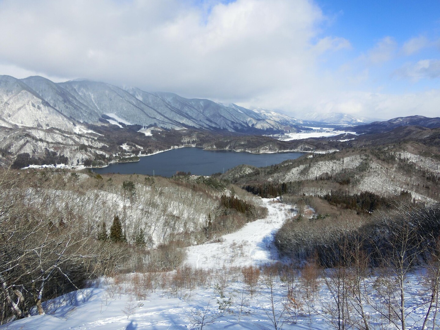 権現山 （大町市）スノーシュー＆スキー / tadmさんの大峰高原・鷹狩山の活動データ | YAMAP / ヤマップ