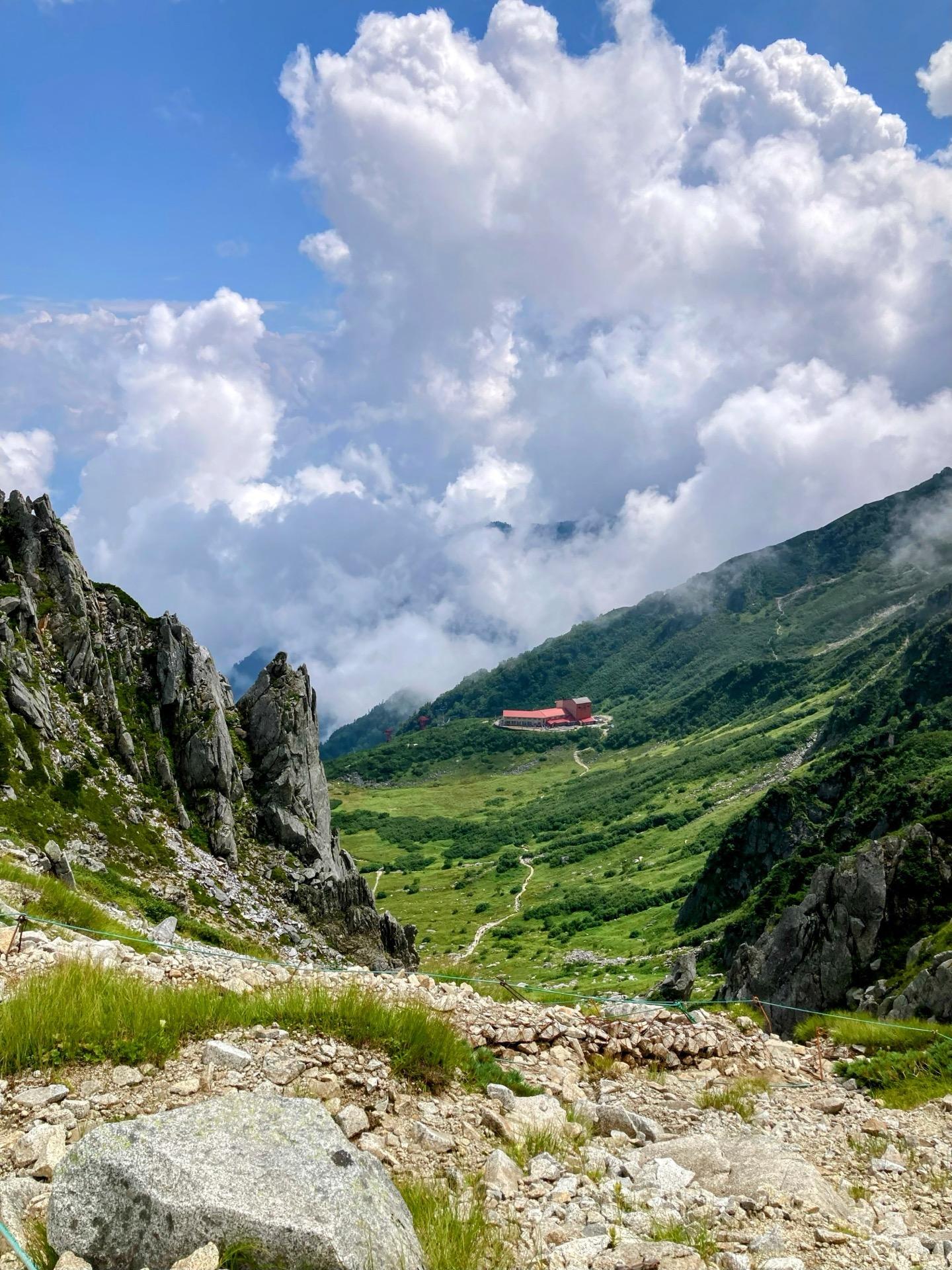 宝剣山荘へ到着 明日から木曽駒ヶ岳の... / Mariさんのモーメント | YAMAP / ヤマップ