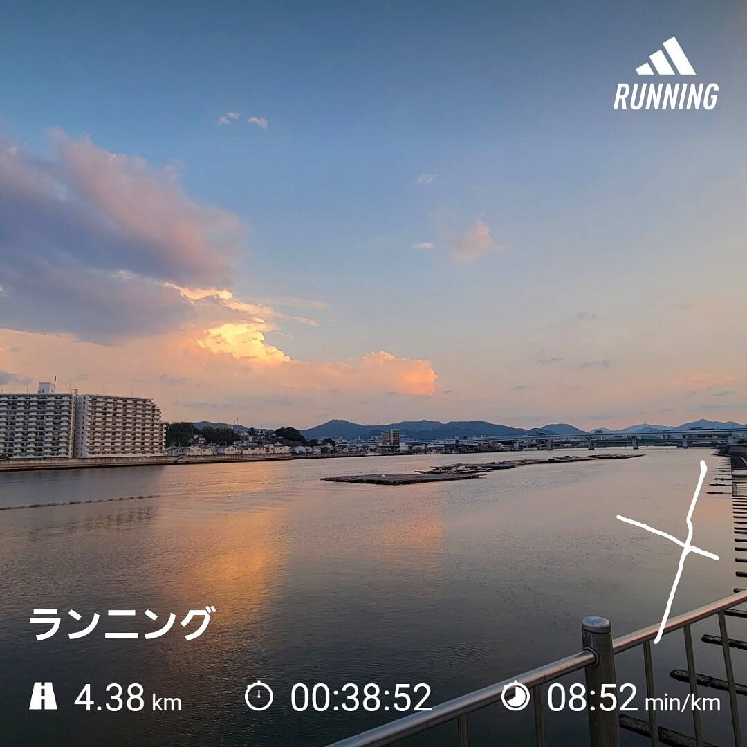 夜明け前 4kmで果てる 朝活 筋トレ... / NOMさんのモーメント | YAMAP / ヤマップ