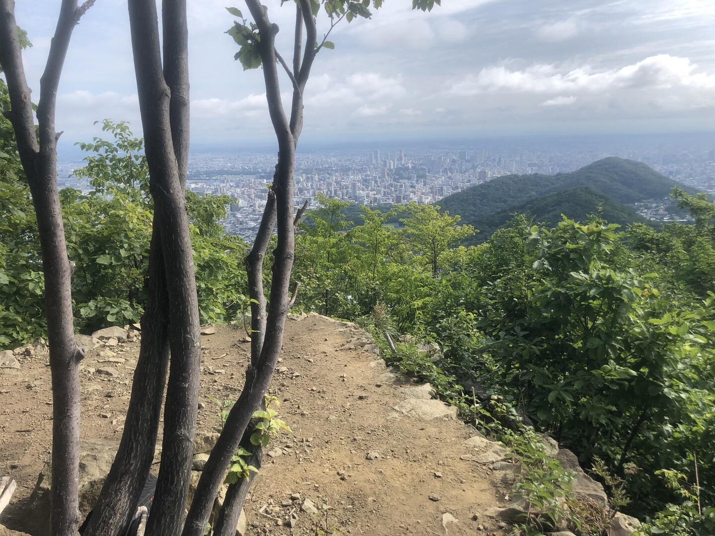 朝から奥三角山(よこして山)まで / inao さんの三角山・大倉山・円山の活動データ | YAMAP / ヤマップ