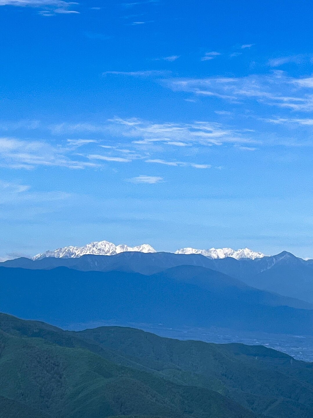 三峰山山頂より。 槍穂高も乗鞍岳もそして... / kazu51さんのモーメント | YAMAP / ヤマップ