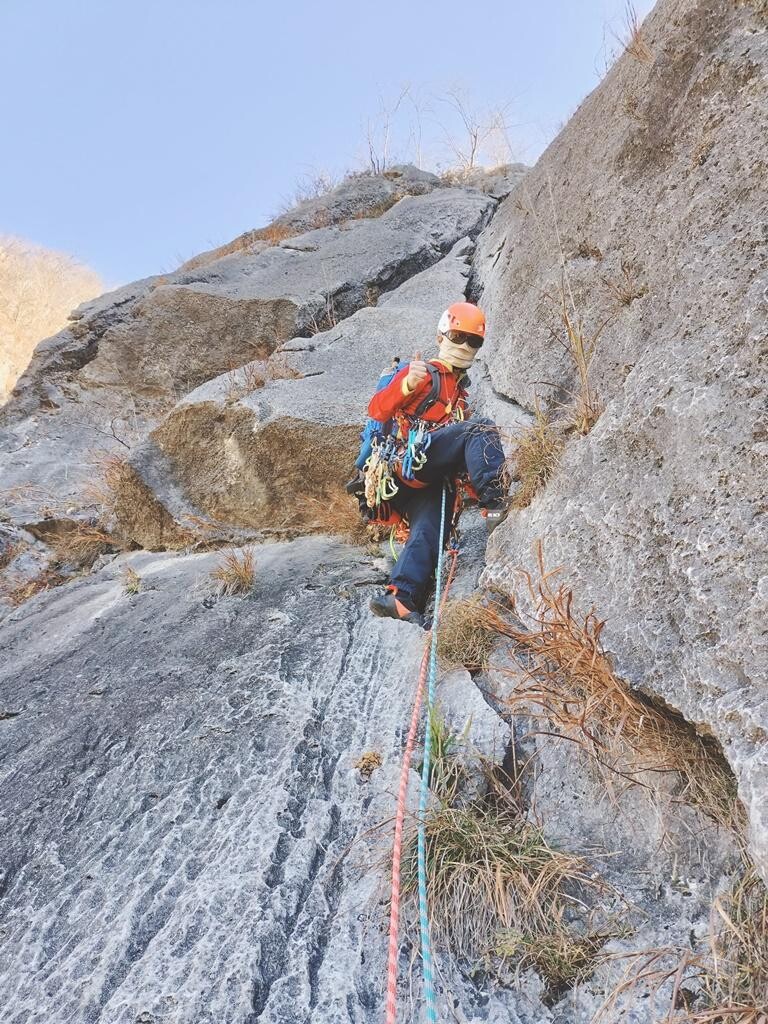 二子山中央稜マルチピッチ / NYAAさんのクライミングの活動データ | YAMAP / ヤマップ
