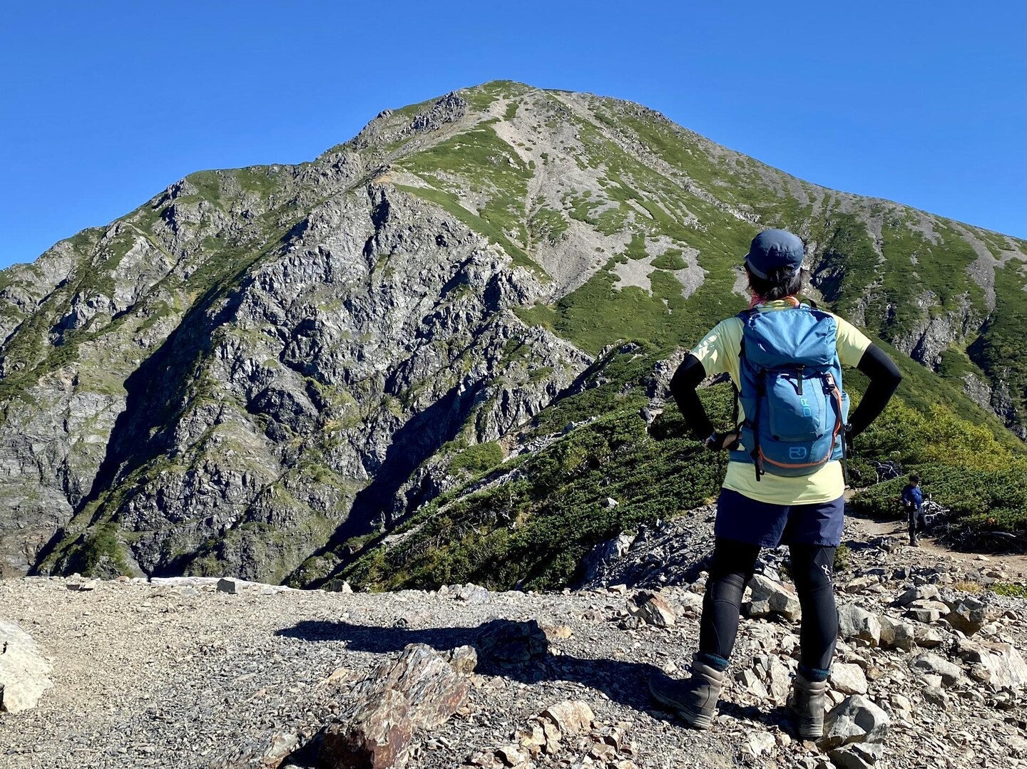百名山98座 聖岳(ひじりだけ) / nonpui(ノンプイ)さんの荒川岳・東岳（悪沢岳）・前岳・中岳・赤石岳の活動データ | YAMAP / ヤマップ