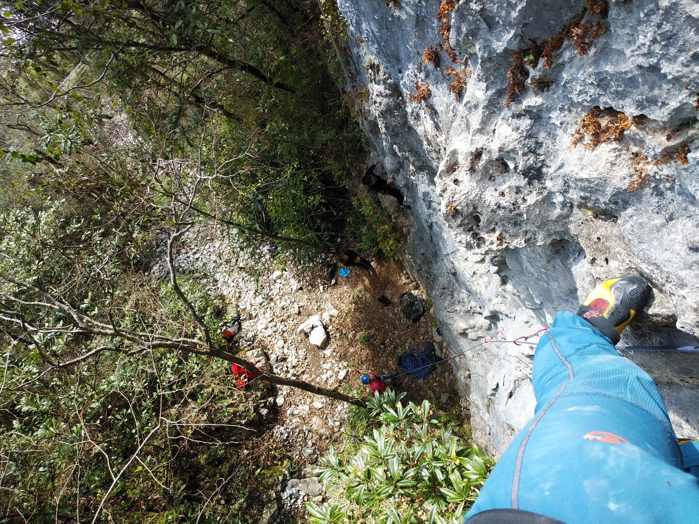 GR有志の皆さんと備中クライミング-2022-03-20 / pochi-ewgさんの天神山の活動データ | YAMAP / ヤマップ