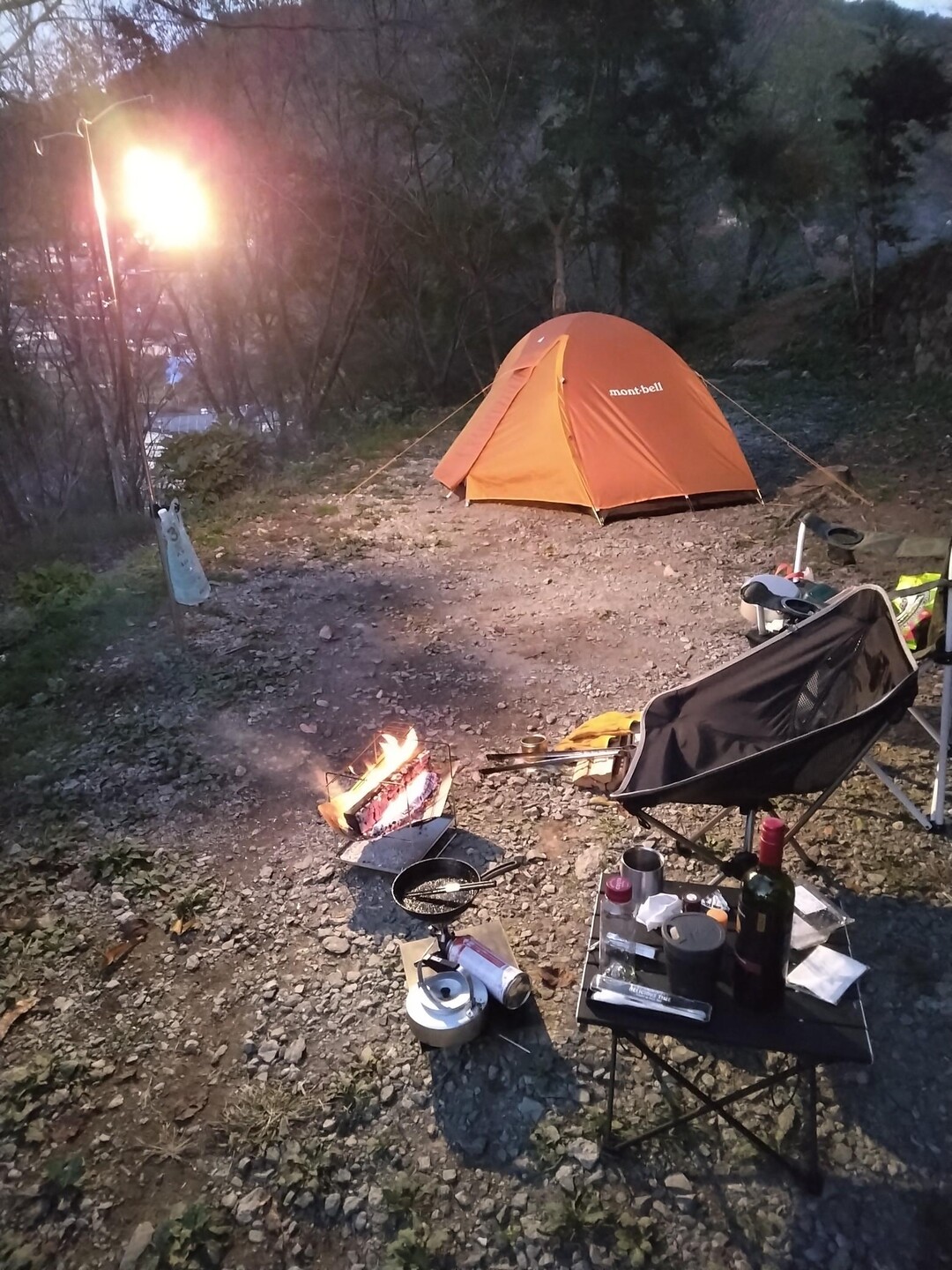 奥八女焚き火の森Camp / かつやさんのモーメント | YAMAP / ヤマップ