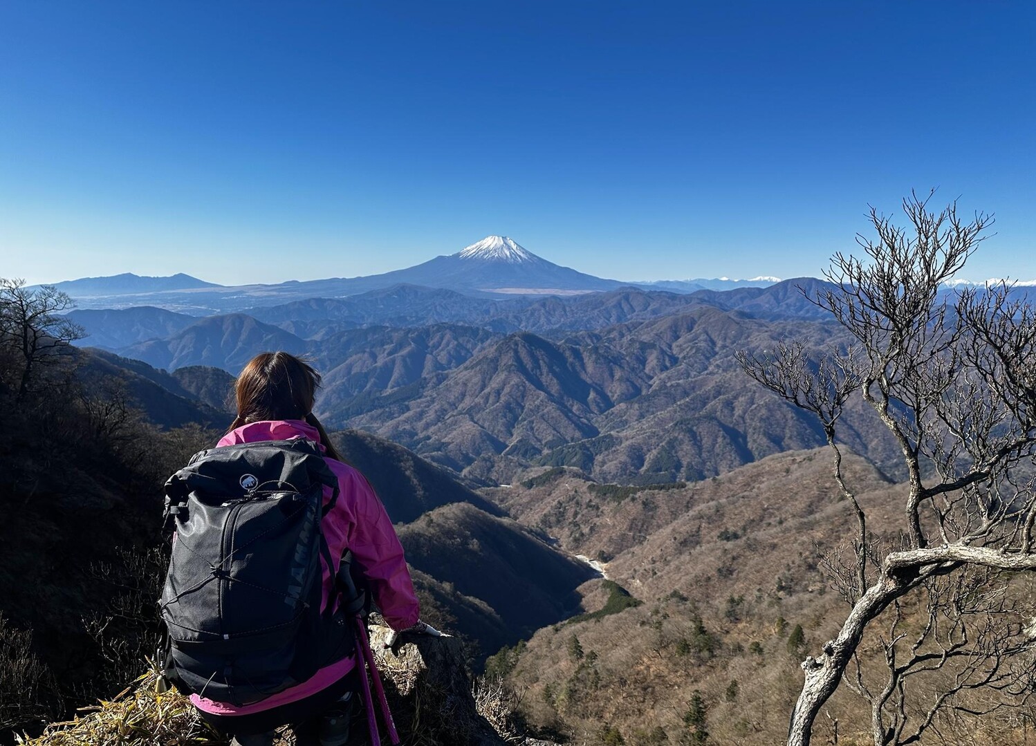 あけおめ⛩️登り初めは \檜洞丸/ / kasumiさんの塔ノ岳・丹沢山・蛭ヶ岳の活動データ | YAMAP / ヤマップ