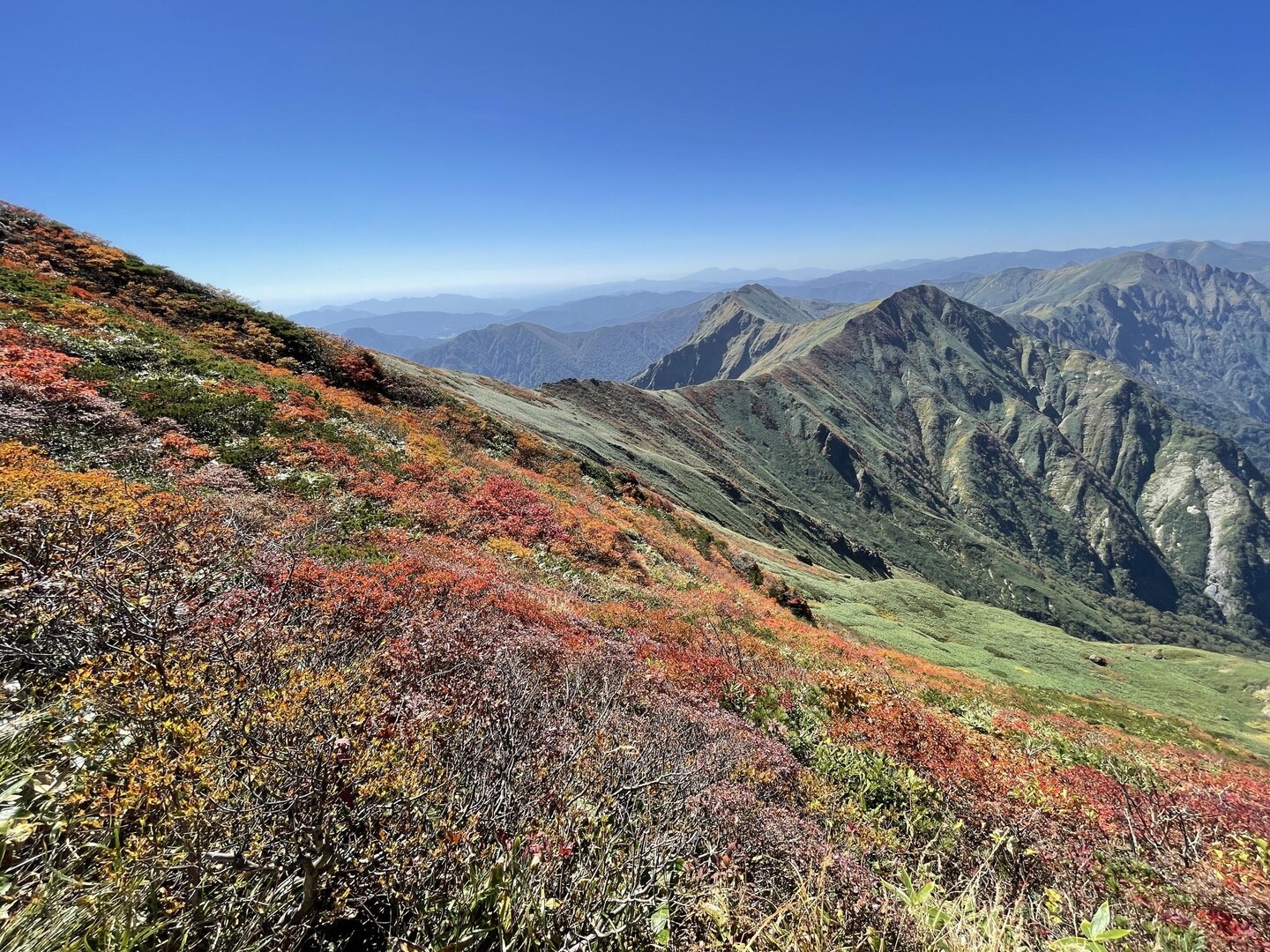 秋の谷川岳⛰馬蹄形縦走(反時計回り) / baruさんの谷川岳・七ツ小屋山・大源太山の活動データ | YAMAP / ヤマップ