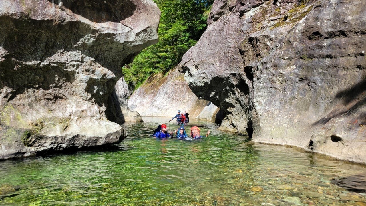 20220917-18_室谷川の沢登り / こういちろうさんの矢筈岳・青里岳・魚止山の活動データ | YAMAP / ヤマップ