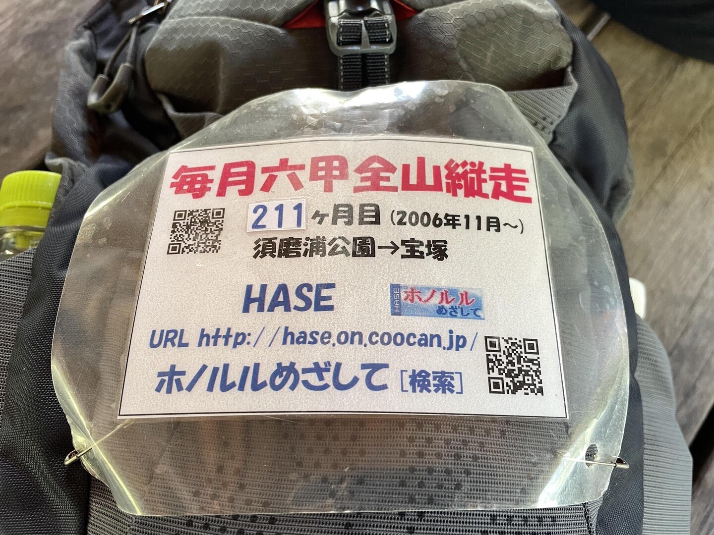 毎月六甲全山縦走211ヶ月目 / HASEさんの六甲山・長峰山・摩耶山の活動データ | YAMAP / ヤマップ