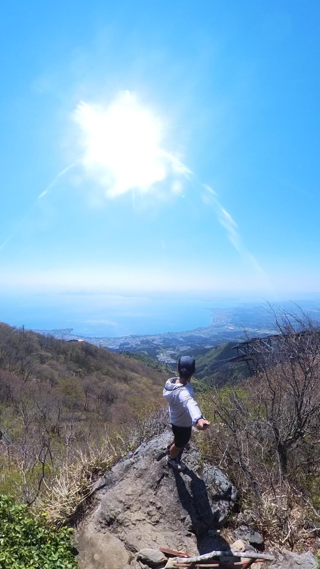 めっちゃええ天気やけど爆風ww 上田前... / ちぇるしさんのモーメント | YAMAP / ヤマップ