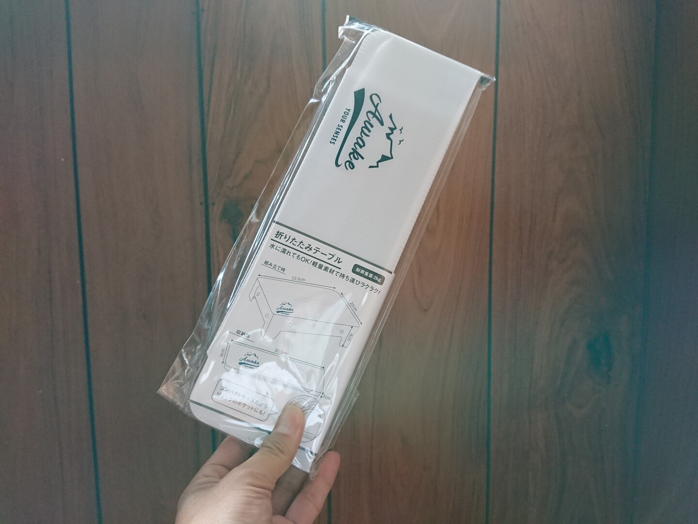 セリアの折りたたみテーブル。 本家のもの... / syorinさんのモーメント | YAMAP / ヤマップ