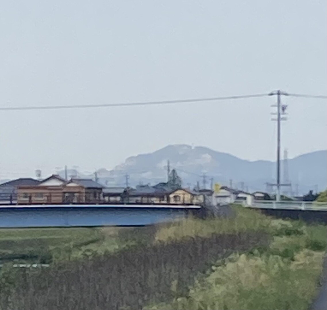 今日のウオーキングコースからの粟ケ岳 薄... / Ken24g3さんのモーメント | YAMAP / ヤマップ