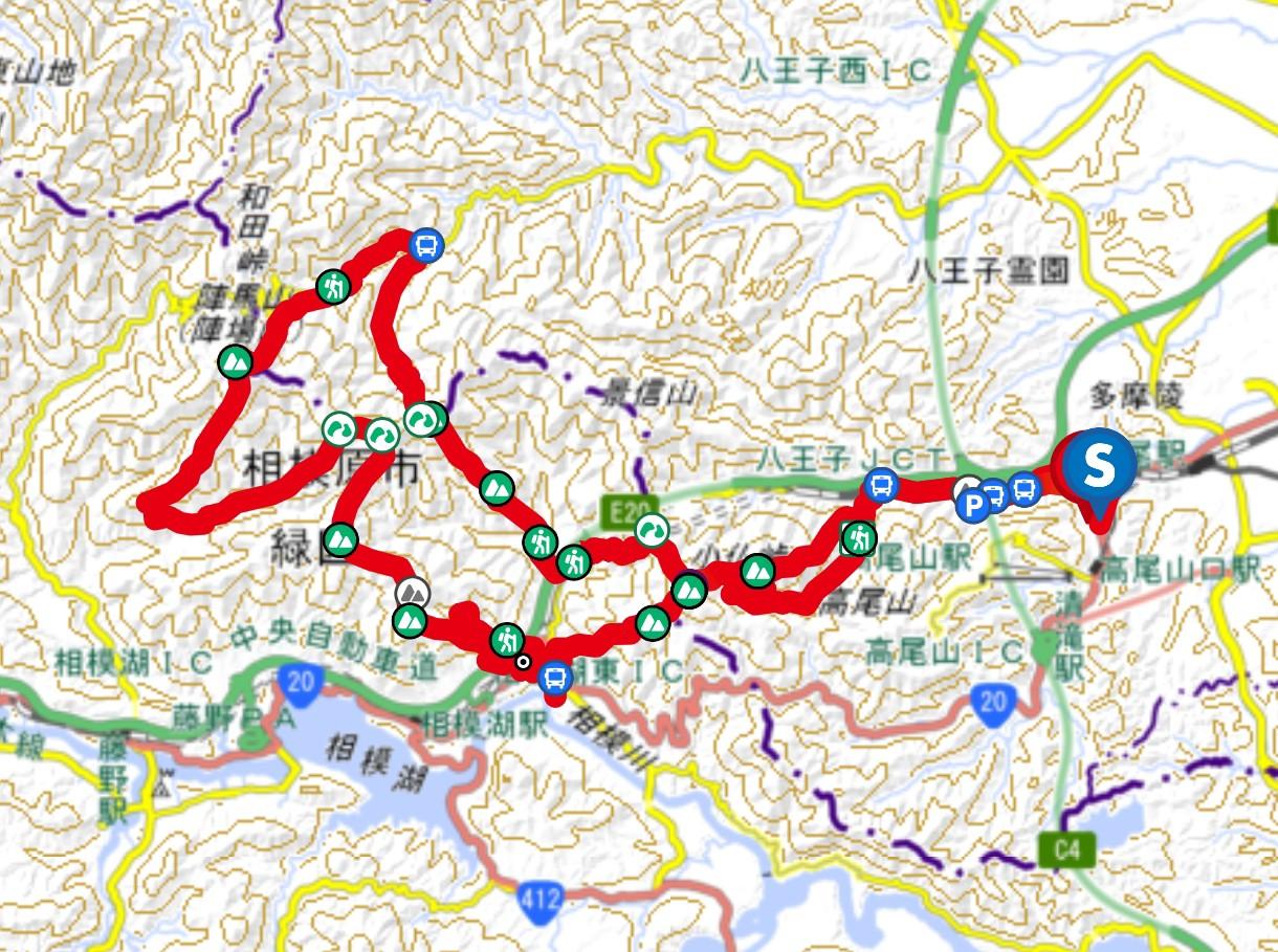 高尾トラサルディ / odanさんの高尾山・陣馬山・景信山の活動データ | YAMAP / ヤマップ