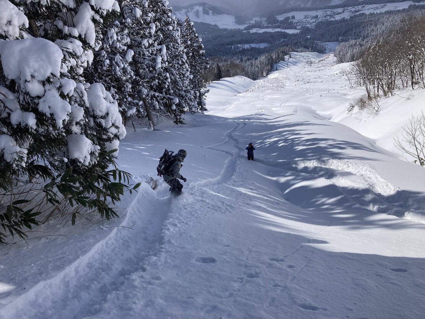 蝉ヶ岳 シーズン初BC / 塾長さんの大日ヶ岳・毘沙門岳の活動データ | YAMAP / ヤマップ