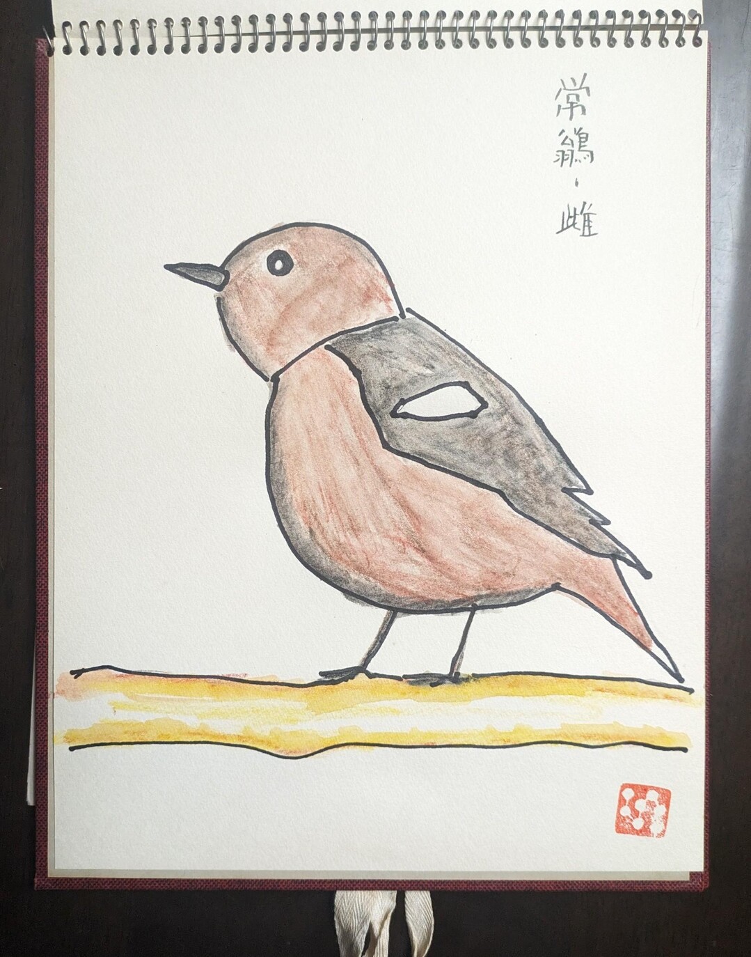 ①ジョウビタキの女の子 ②ジョウビタキの... / コックンさんのモーメント | YAMAP / ヤマップ