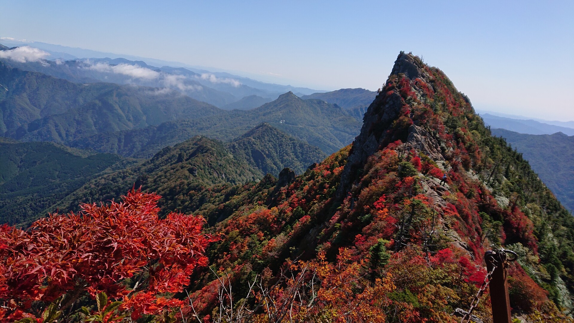 紅葉の石鎚山へ(*^^) / ya.junさんの石鎚山・堂ヶ森・二ノ森の活動日記 | YAMAP / ヤマップ