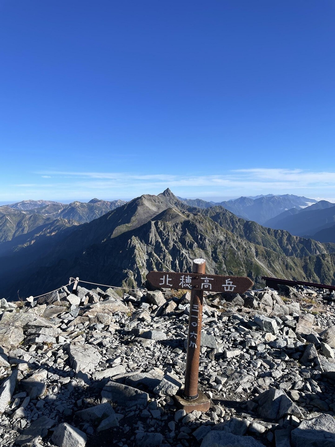 北穂高岳南峰・北穂高岳 / mooさんの槍ヶ岳・穂高岳・上高地の活動データ | YAMAP / ヤマップ