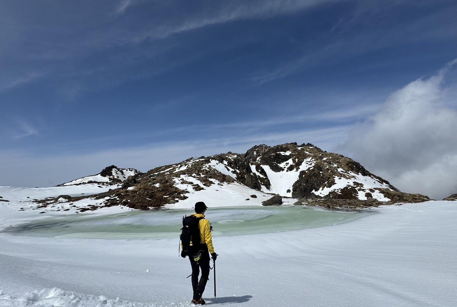 白銀の天空ビーチ 日光白根山 ️ / kick x3さんの日光白根山・五色山・錫ヶ岳の活動データ | YAMAP / ヤマップ