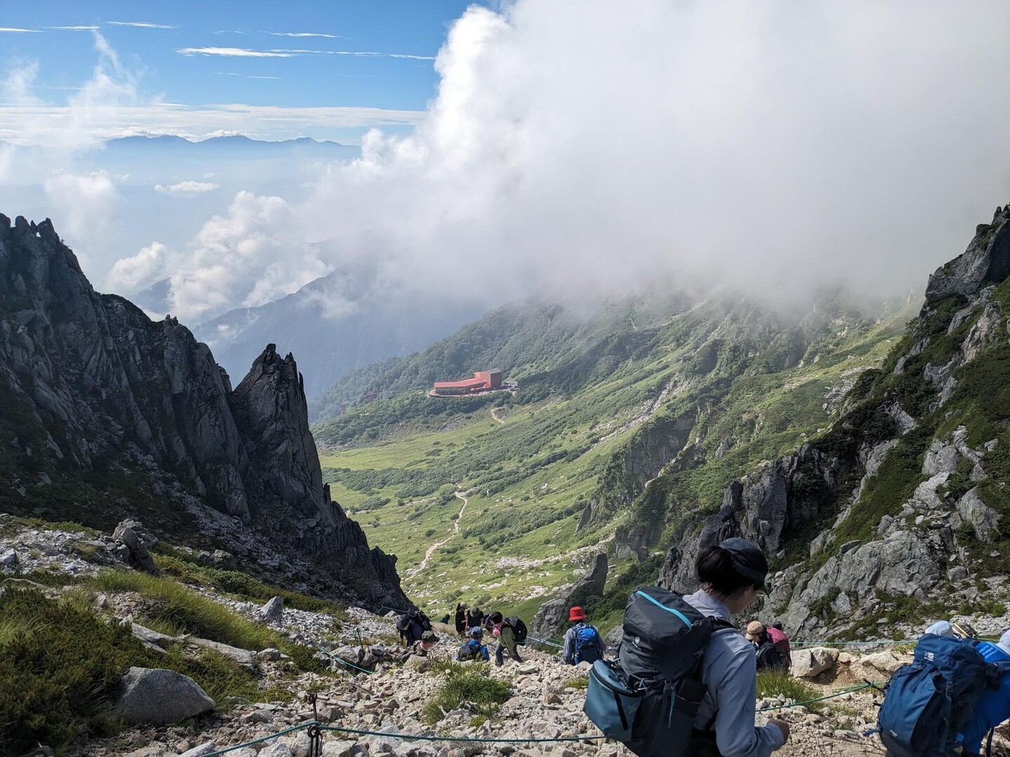 檜尾岳・濁沢大峰・島田娘・宝剣岳・中岳・木曽駒ヶ岳（西駒ヶ岳） / Nuruma_Uさんの木曽駒ヶ岳・空木岳・越百山の活動データ | YAMAP / ヤマップ