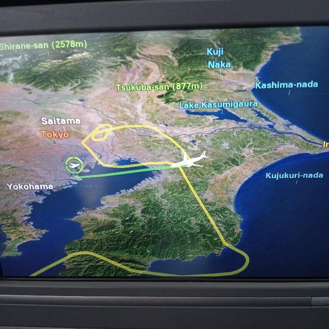 今日は関東上空を彷徨う (機材トラブルか... / NORさんのモーメント | YAMAP / ヤマップ