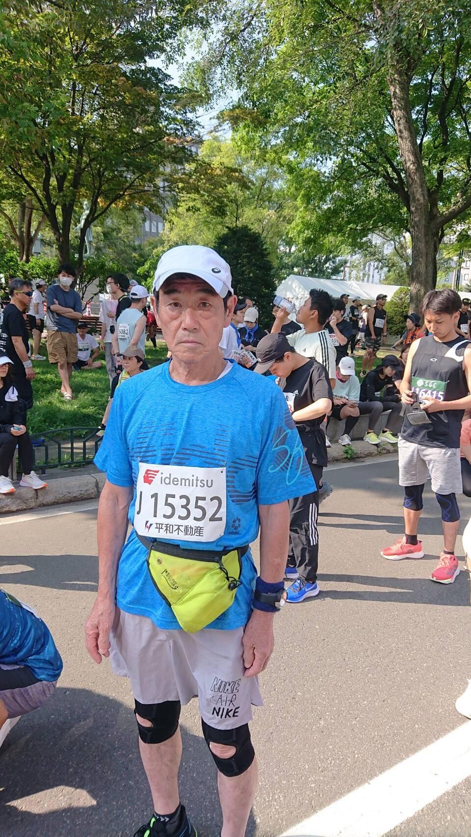 北海道マラソン2024を走る。 30km... / トヨさんのモーメント | YAMAP / ヤマップ