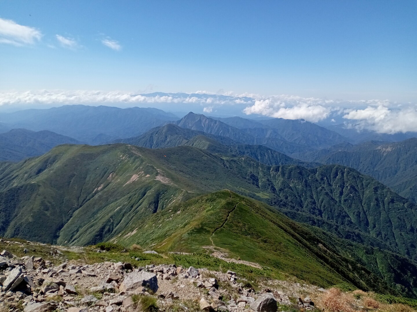 久しぶりの好天もあり、大朝日岳サイコーで... / あだ名さんのモーメント | YAMAP / ヤマップ