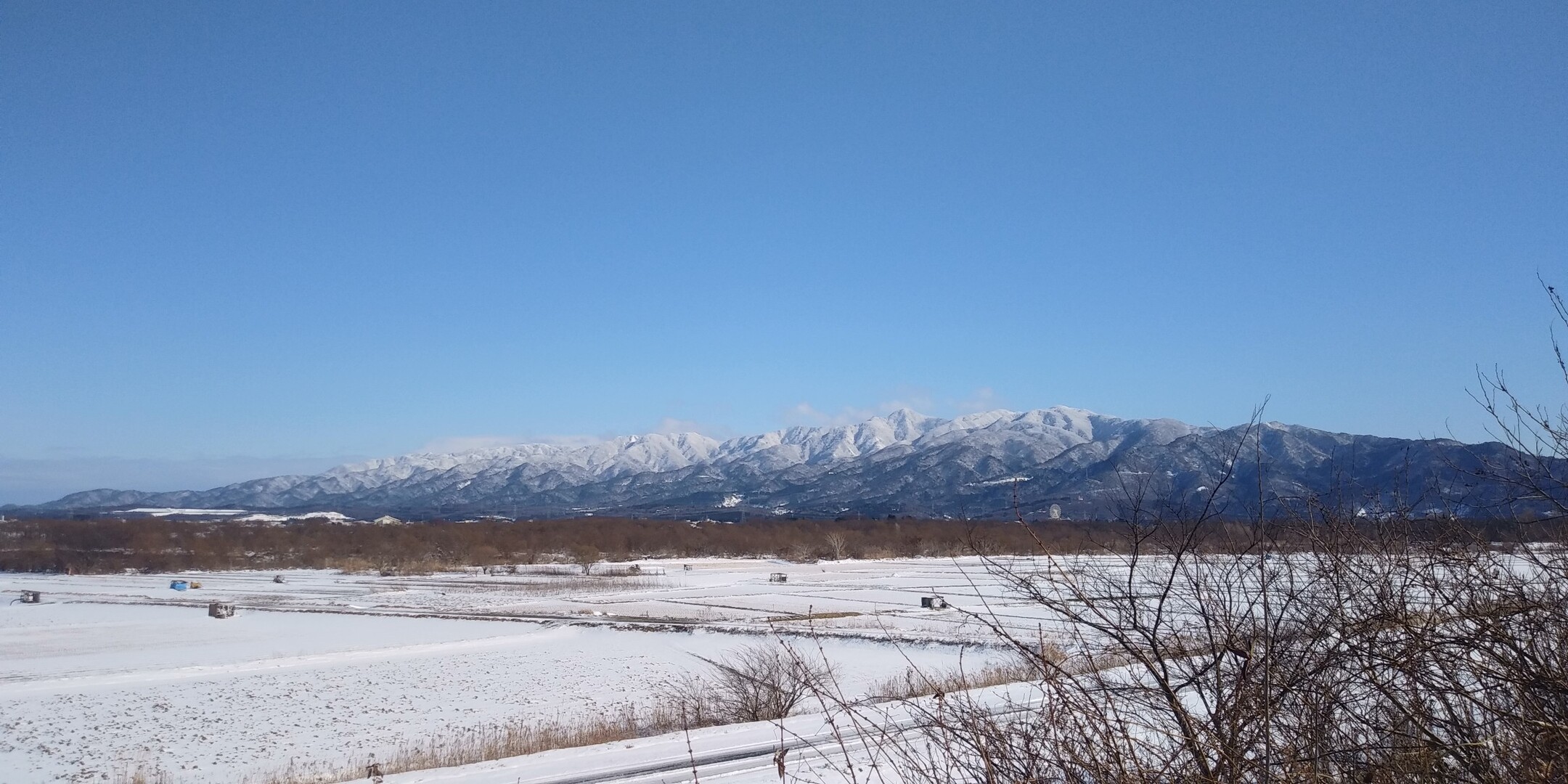 いい天気でした😄 五泉PAから良く見え... / あかがみさんのモーメント | YAMAP / ヤマップ