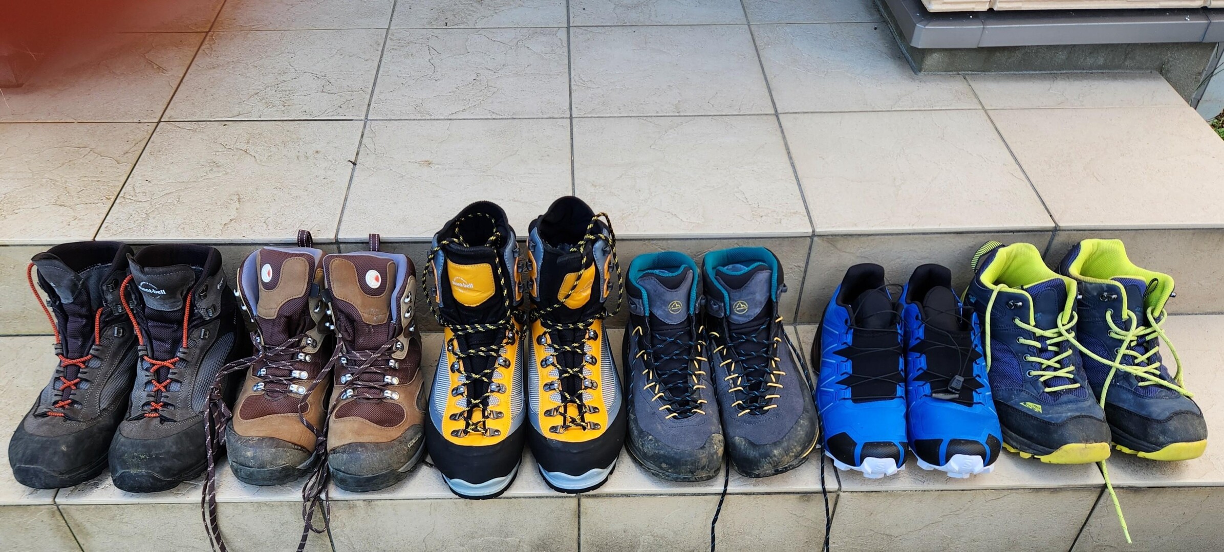 昨日巻機山登って汚れたスポルティバの登山... / tamuさんのモーメント | YAMAP / ヤマップ