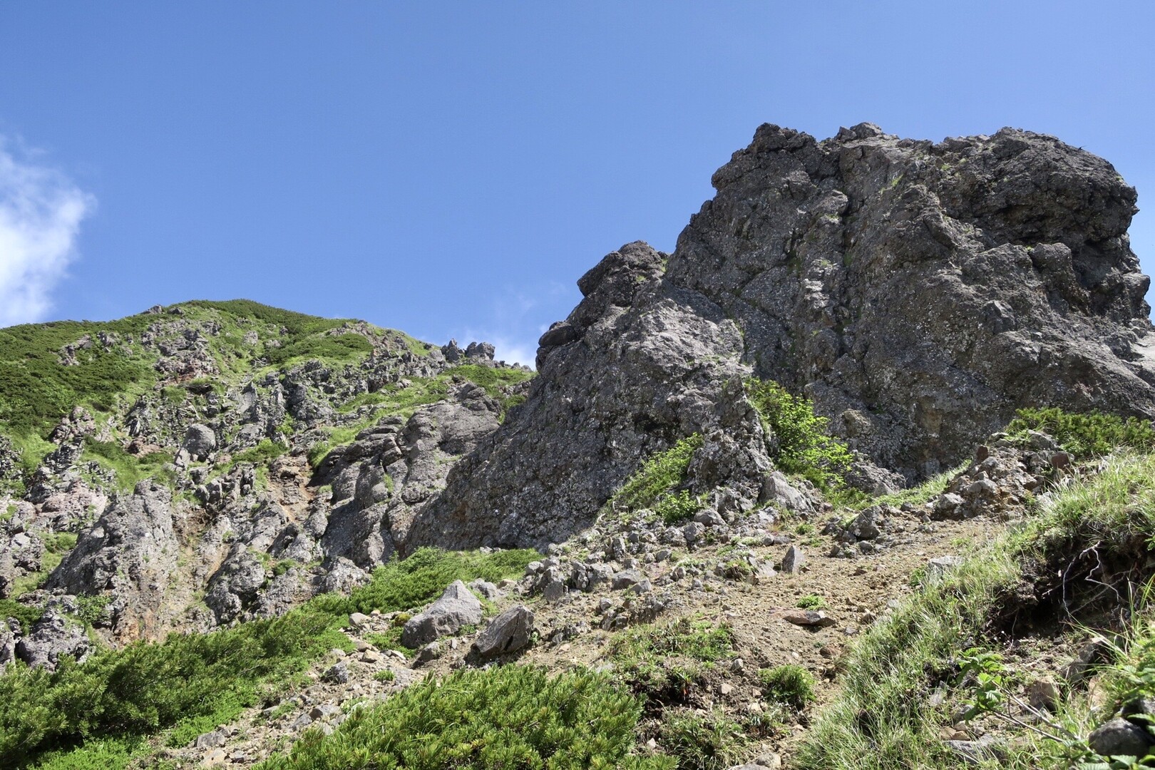 阿弥陀岳 南稜↑ 中央稜↓ / Yosshyさんの八ヶ岳（赤岳・硫黄岳・天狗岳）の活動データ | YAMAP / ヤマップ