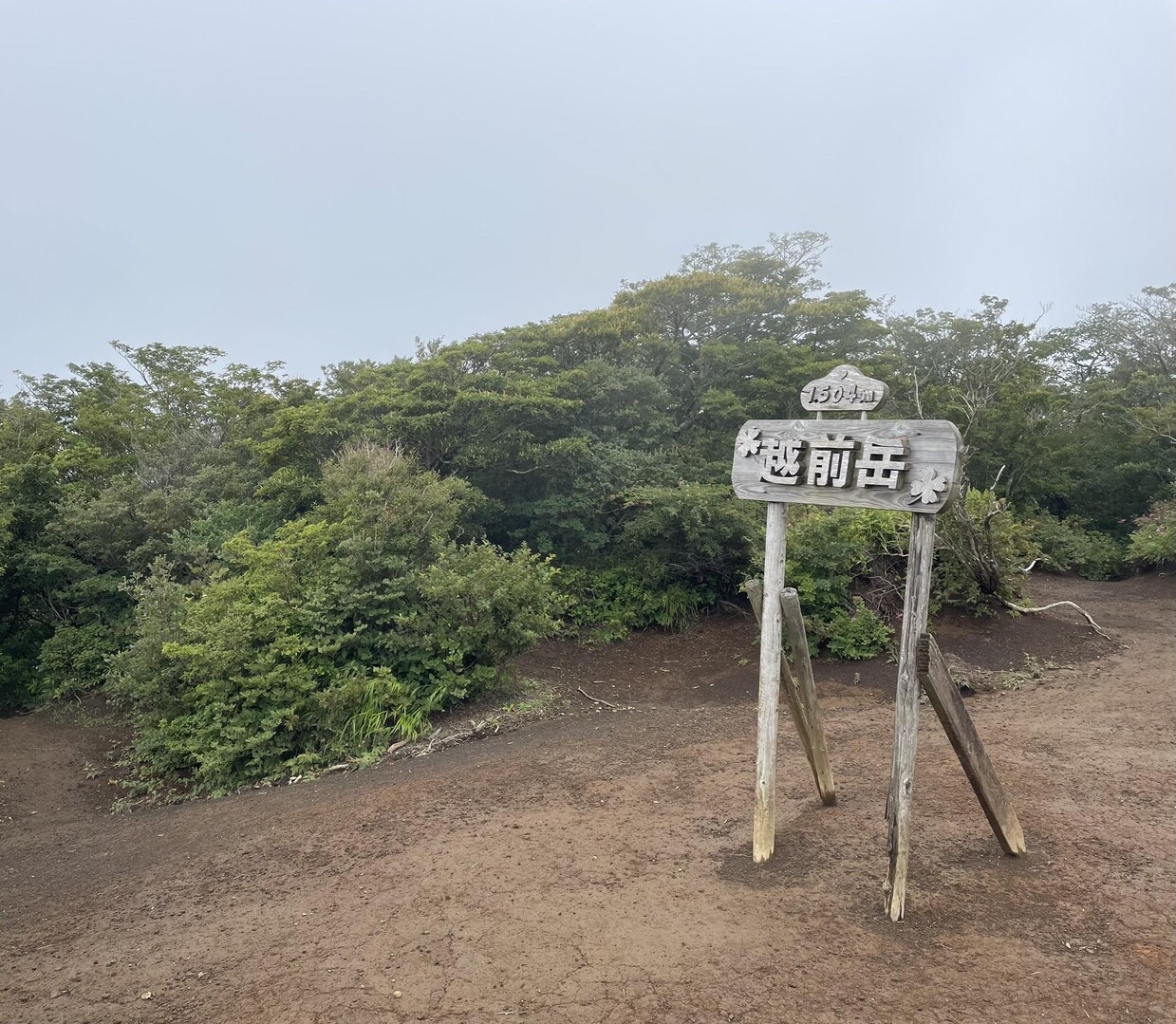 越前岳 / ichao( ｰ̀дｰ́)وさんのウォーキングの活動データ | YAMAP / ヤマップ