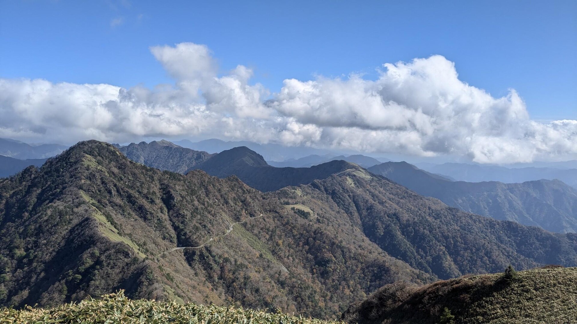 男山・瓶ヶ森・西黒森 / rikiさんの瓶ヶ森・伊予富士の活動データ | YAMAP / ヤマップ
