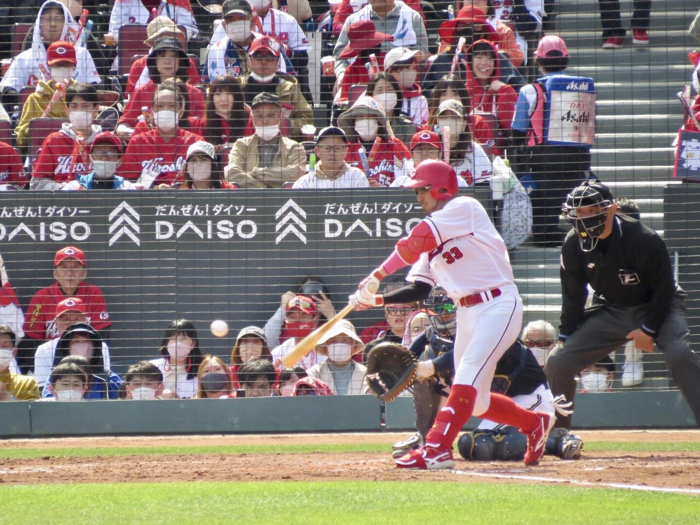 カープ 対オリックスのオープン戦😙 レ... / GONKEさんのモーメント | YAMAP / ヤマップ