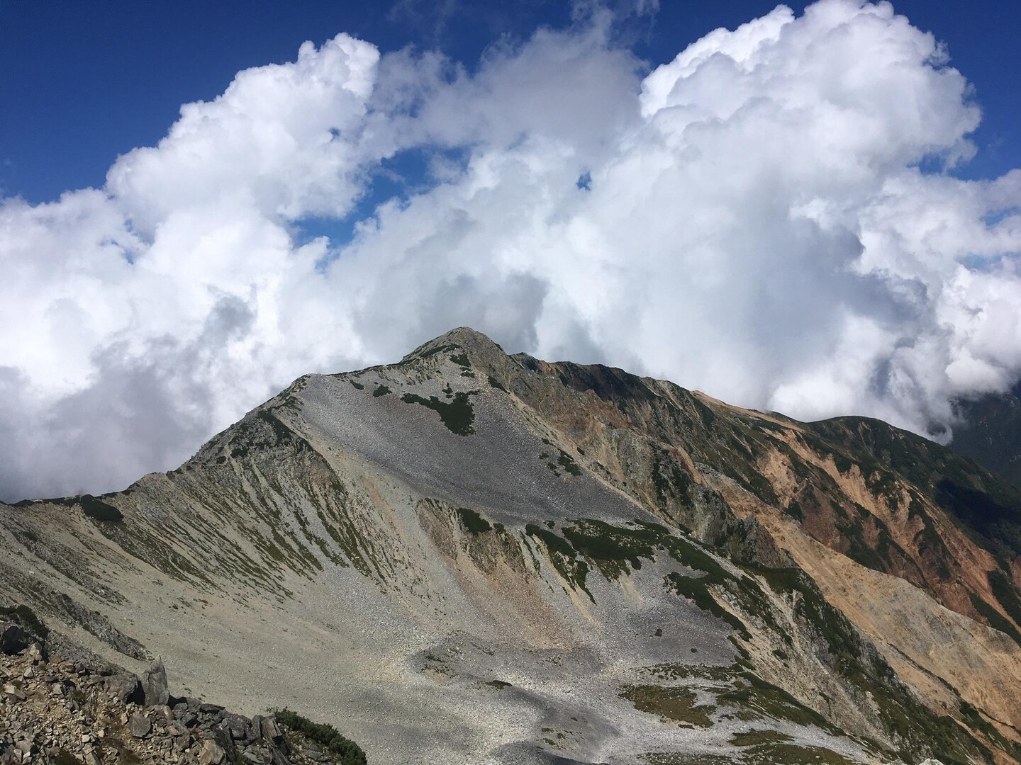 iosのver.が古くてYAMAPが使えなくなった直後の山行😅💦 一の越からの薬師岳 / サカチャンさんの水晶岳・薬師岳・黒部五郎岳の活動データ | YAMAP / ヤマップ
