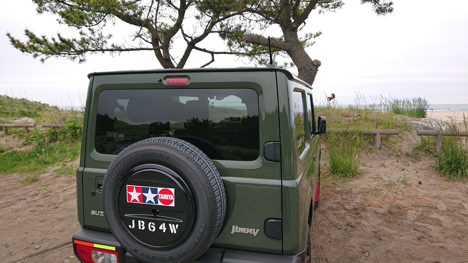 山ではありませんが、浜辺での愛車とのショ... / ジムおじさんさんのモーメント | YAMAP / ヤマップ