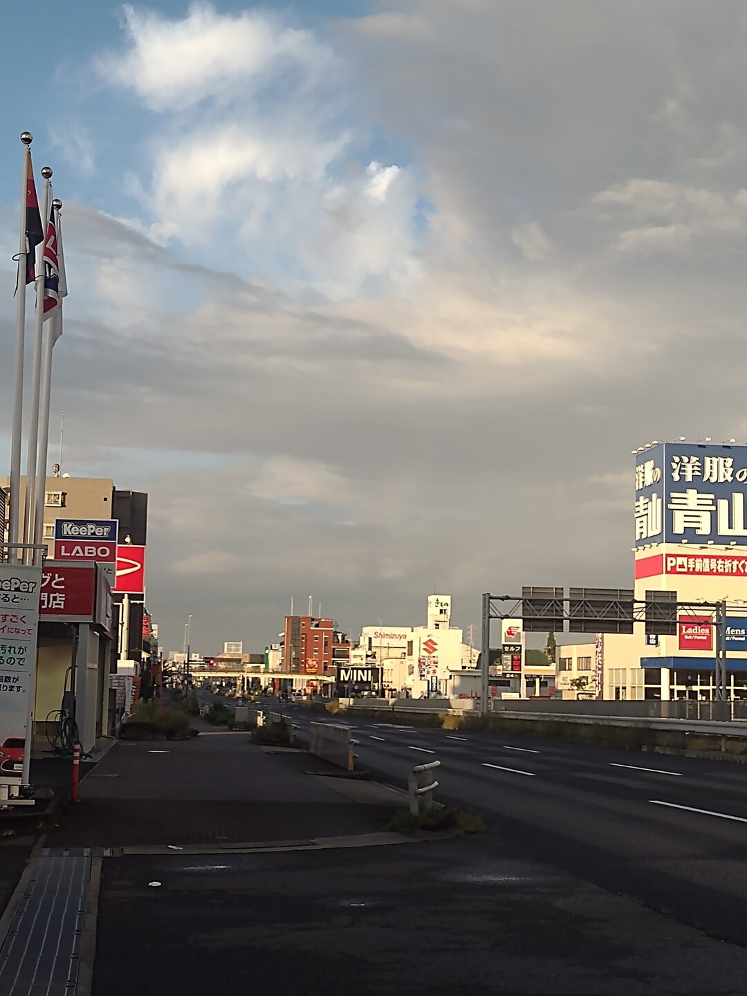 朝ジョグ🏃 台風の前の空🌀 うっすら... / sin-yaさんのモーメント | YAMAP / ヤマップ