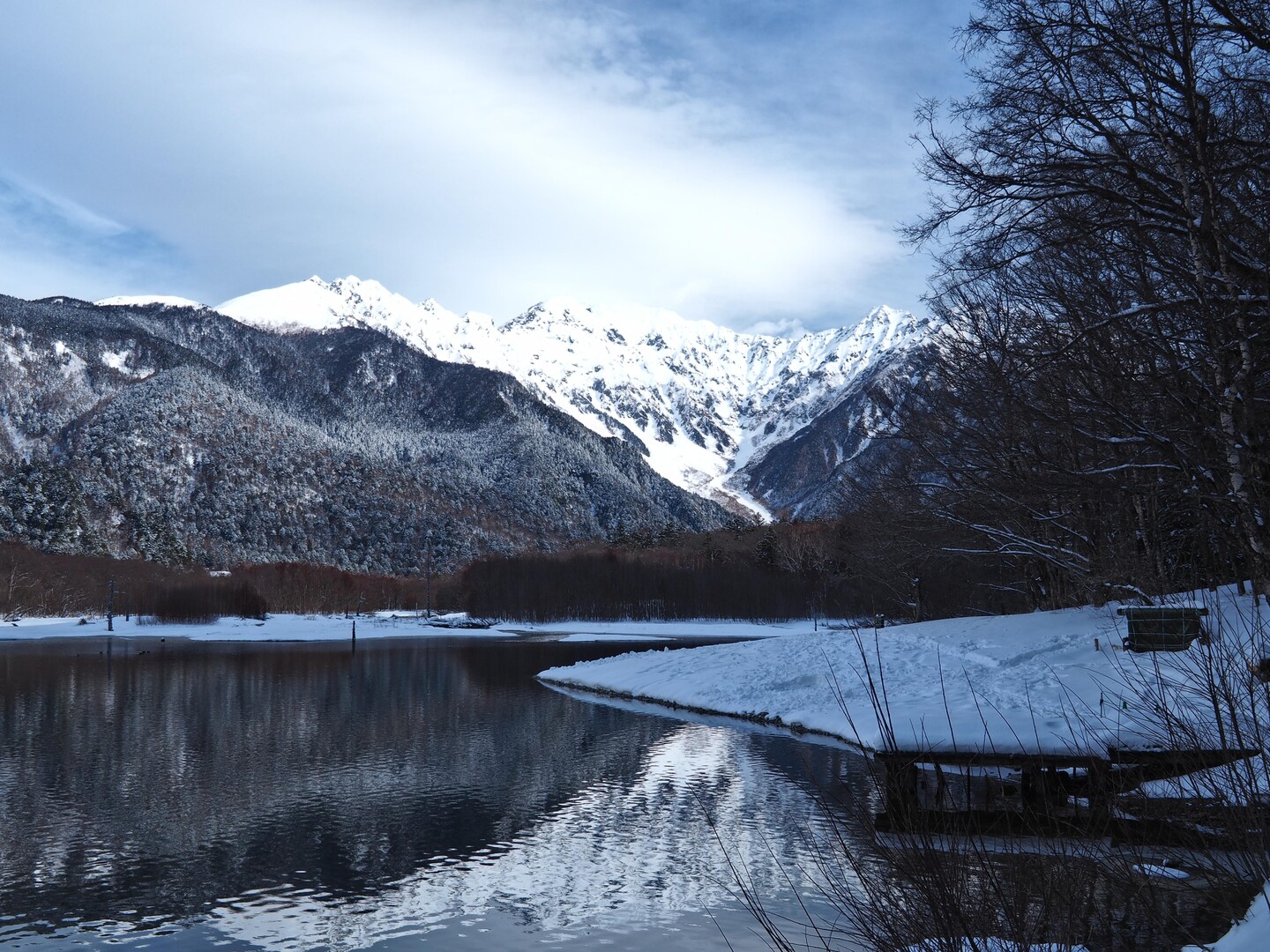 冬の上高地 / ICHI JUNさんの槍ヶ岳・穂高岳・上高地の活動データ | YAMAP / ヤマップ