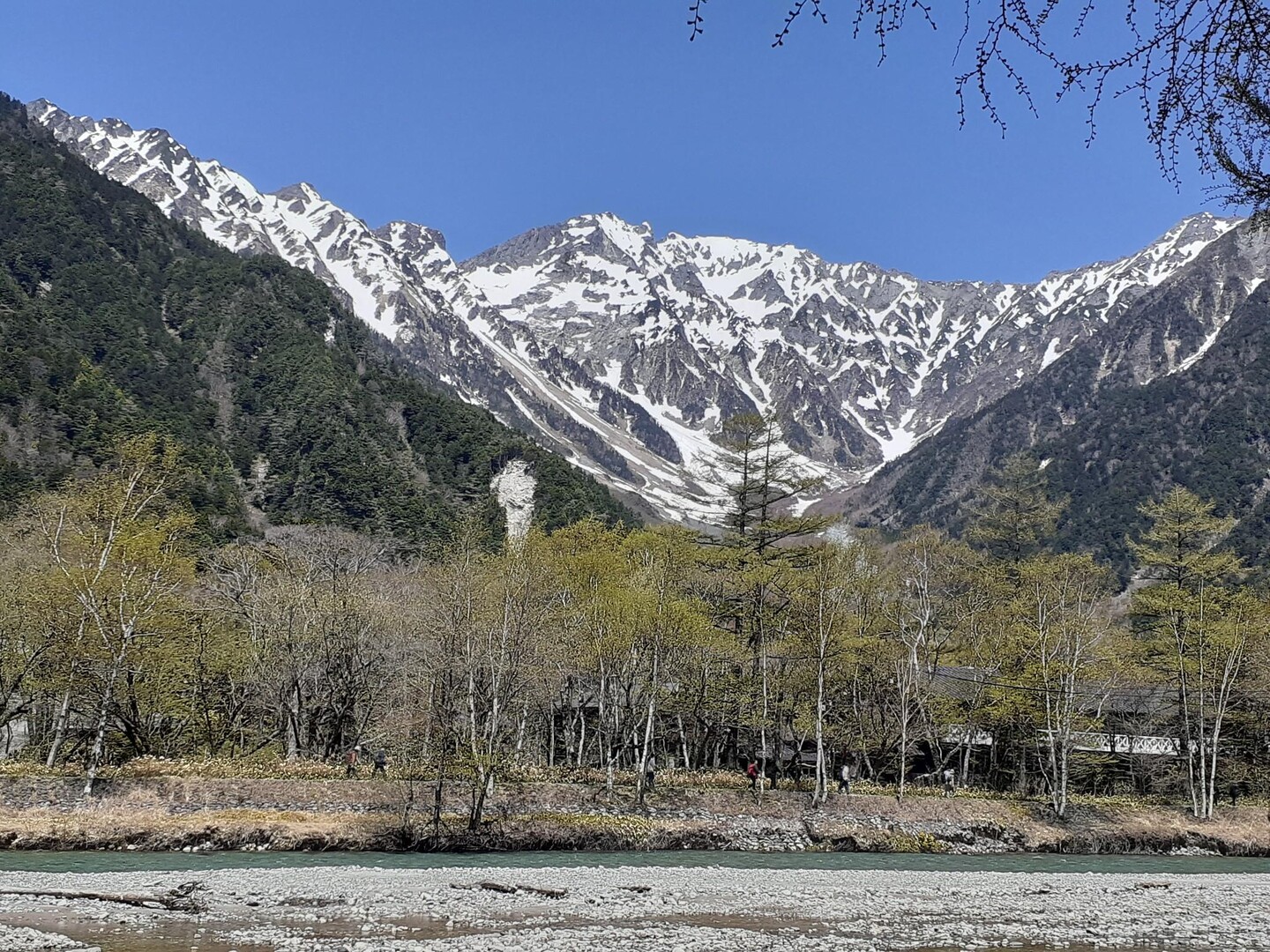 上高地-2024-05-05 / keyさんの槍ヶ岳・穂高岳・上高地の活動データ | YAMAP / ヤマップ