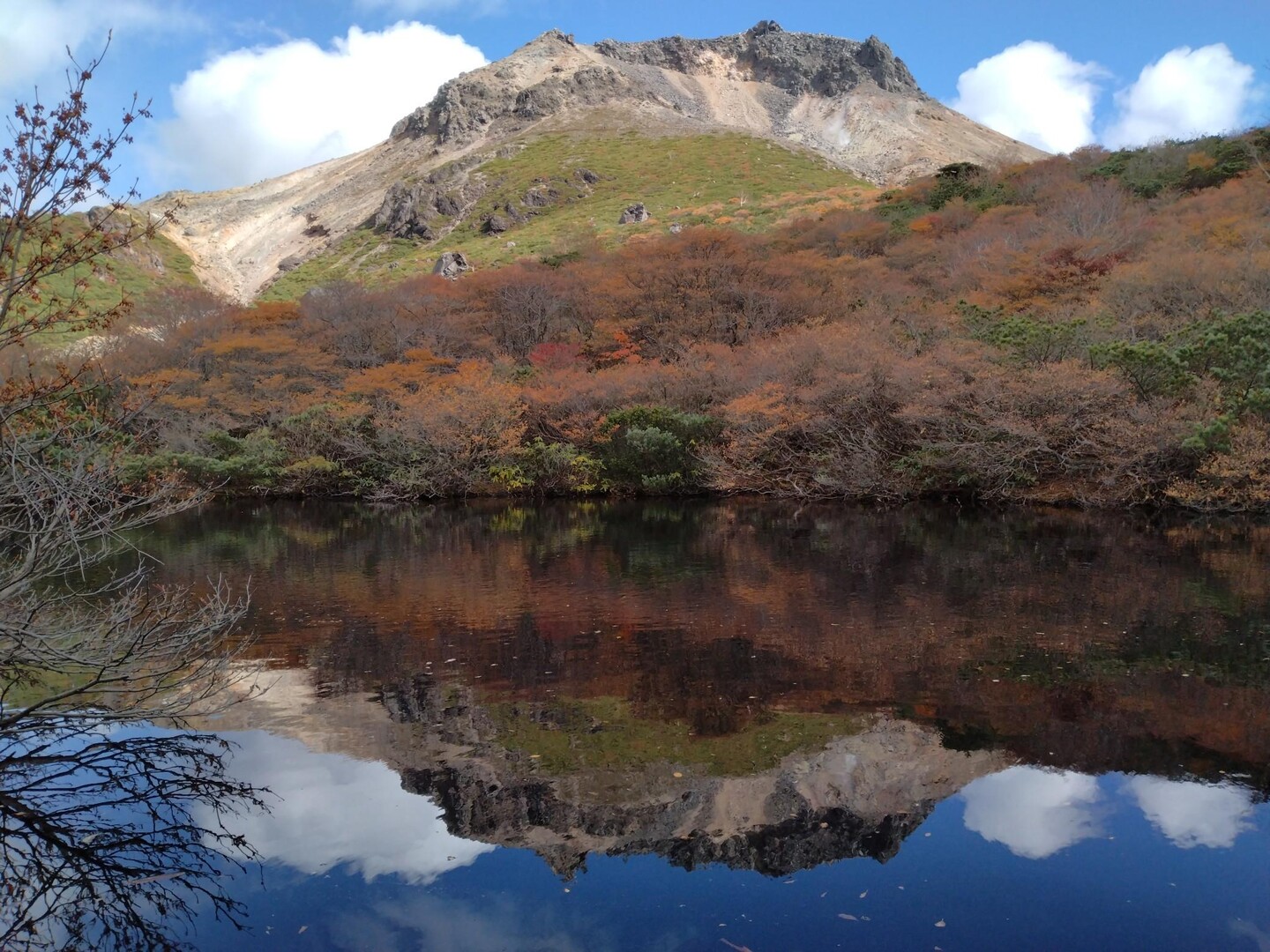 てんくらCの朝日岳と那須岳 / YJさんの茶臼岳（那須岳）・三本槍岳・赤面山の活動データ | YAMAP / ヤマップ