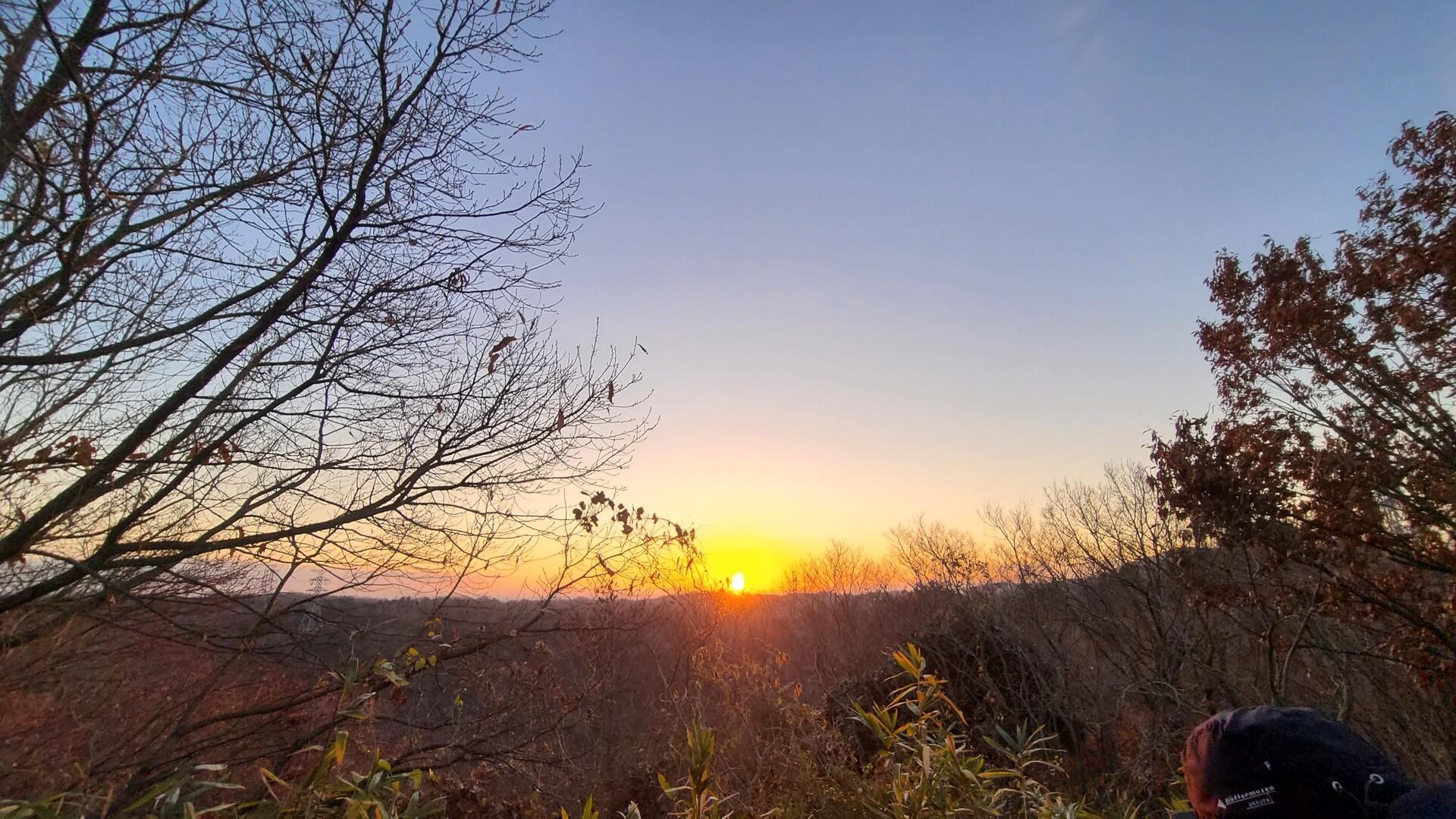 the first sunrise 2025 / 猫侍さんの生駒山・神津嶽・大原山の活動データ | YAMAP / ヤマップ