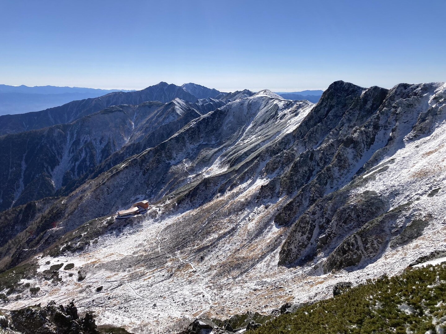 雪を求めて…千畳敷〜中岳・伊那前岳 / junyaさんの木曽駒ヶ岳・空木岳・越百山の活動データ | YAMAP / ヤマップ