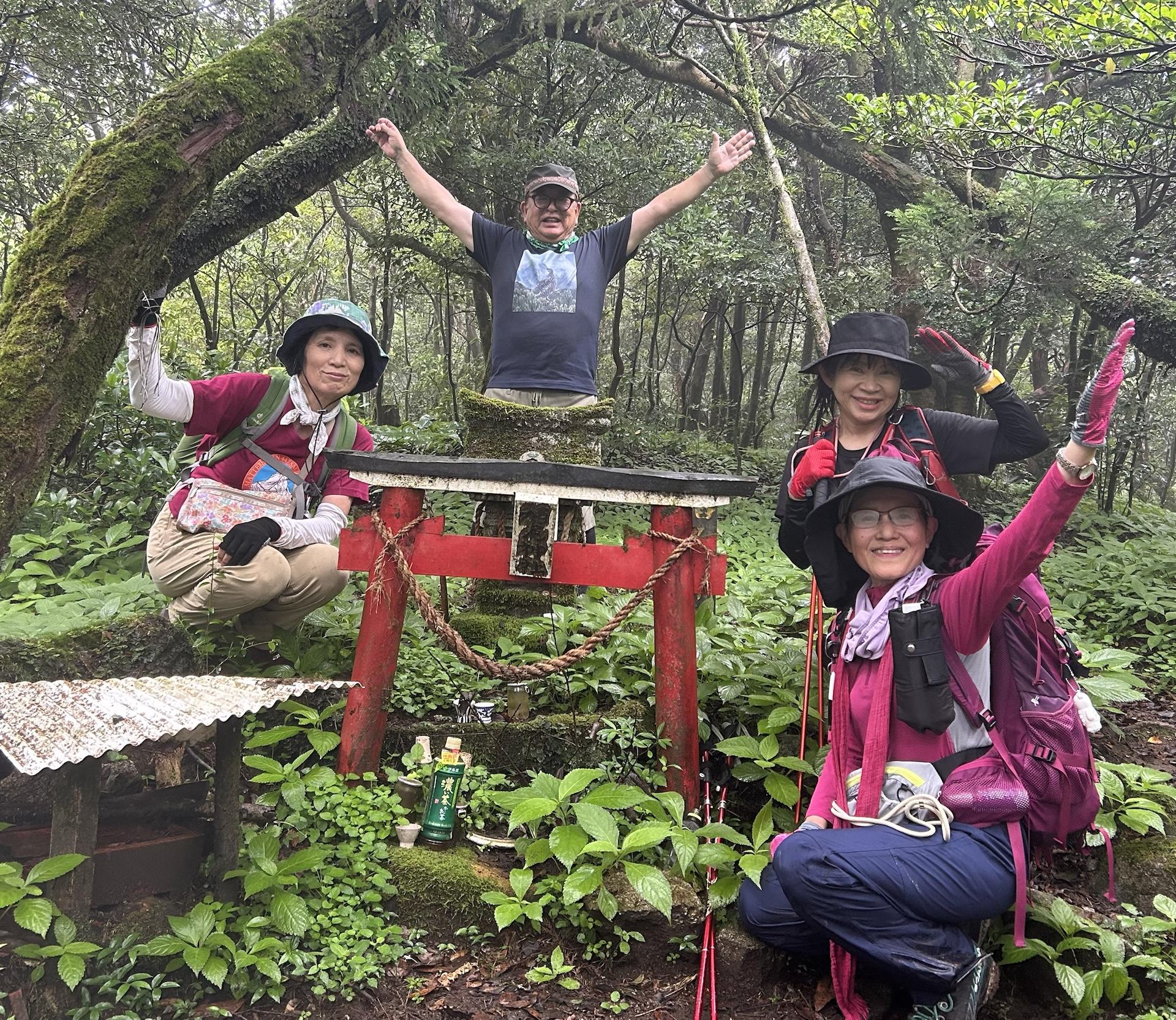 枯木岳・稲尾岳（鹿児島大隅半島） ビンゴ10／24 / kanさんの稲尾岳・枯木岳の活動データ | YAMAP / ヤマップ