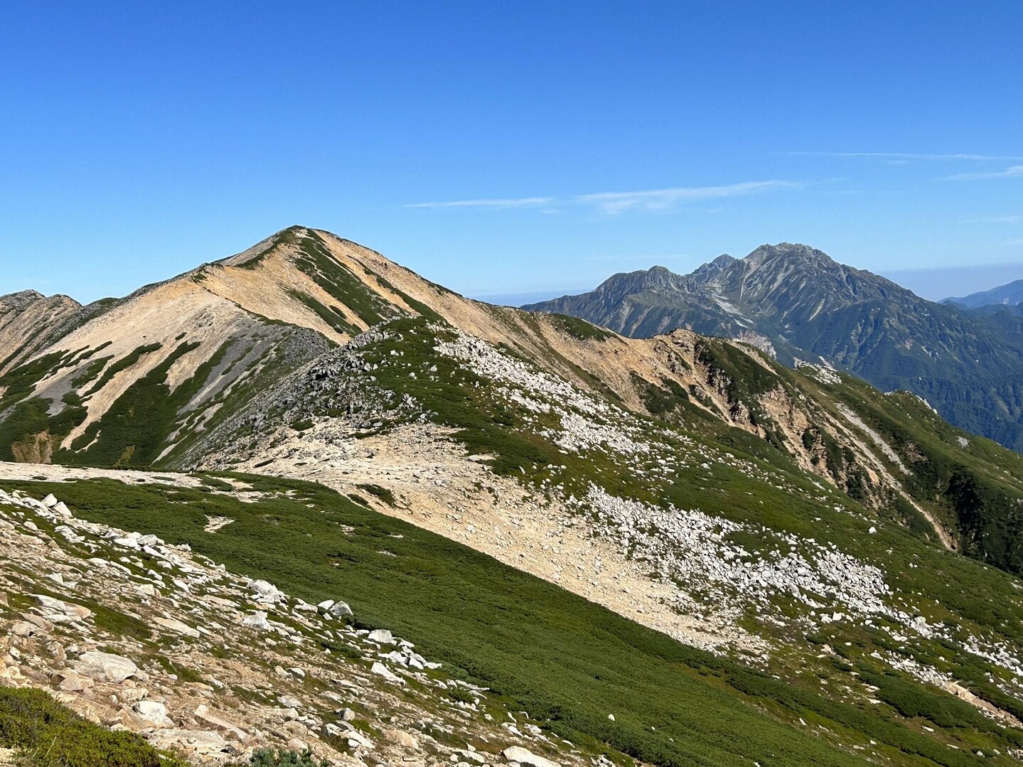 伊藤新道〜赤牛岳 / simさんの水晶岳・薬師岳・黒部五郎岳の活動データ | YAMAP / ヤマップ
