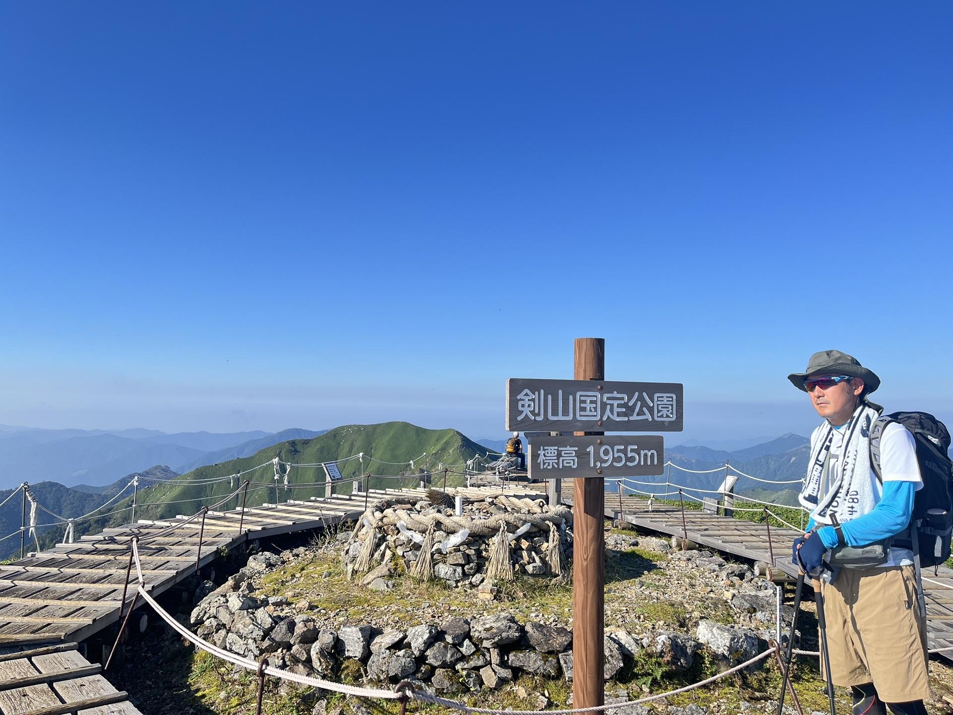 剣山『1,955m、4/100座、2回目』 / やま なおさんの剣山の活動データ | YAMAP / ヤマップ