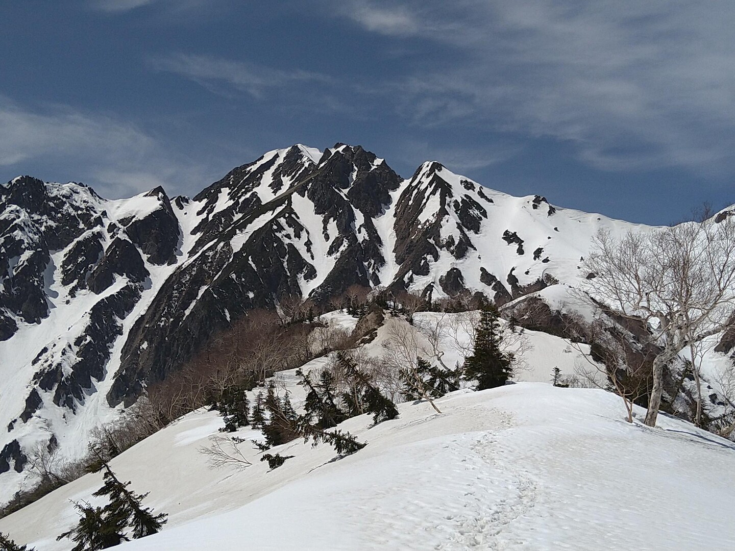 地蔵の頭・小遠見山・中遠見山・大遠見山 / NINさんの鹿島槍ヶ岳・五竜岳（五龍岳）・唐松岳の活動データ | YAMAP / ヤマップ